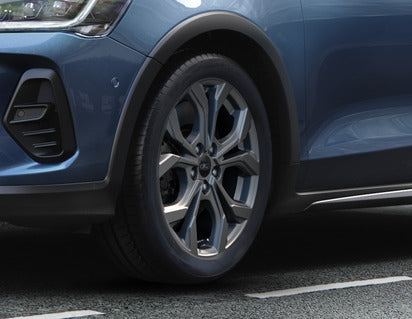 Genuine Alloy Wheel 17" 5 x 2-spoke design, Rock Metallic Light - 2540 ...