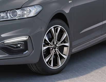 Genuine Alloy Wheel 18" 5 x 2-spoke design, tarnish dark machined - 22 ...