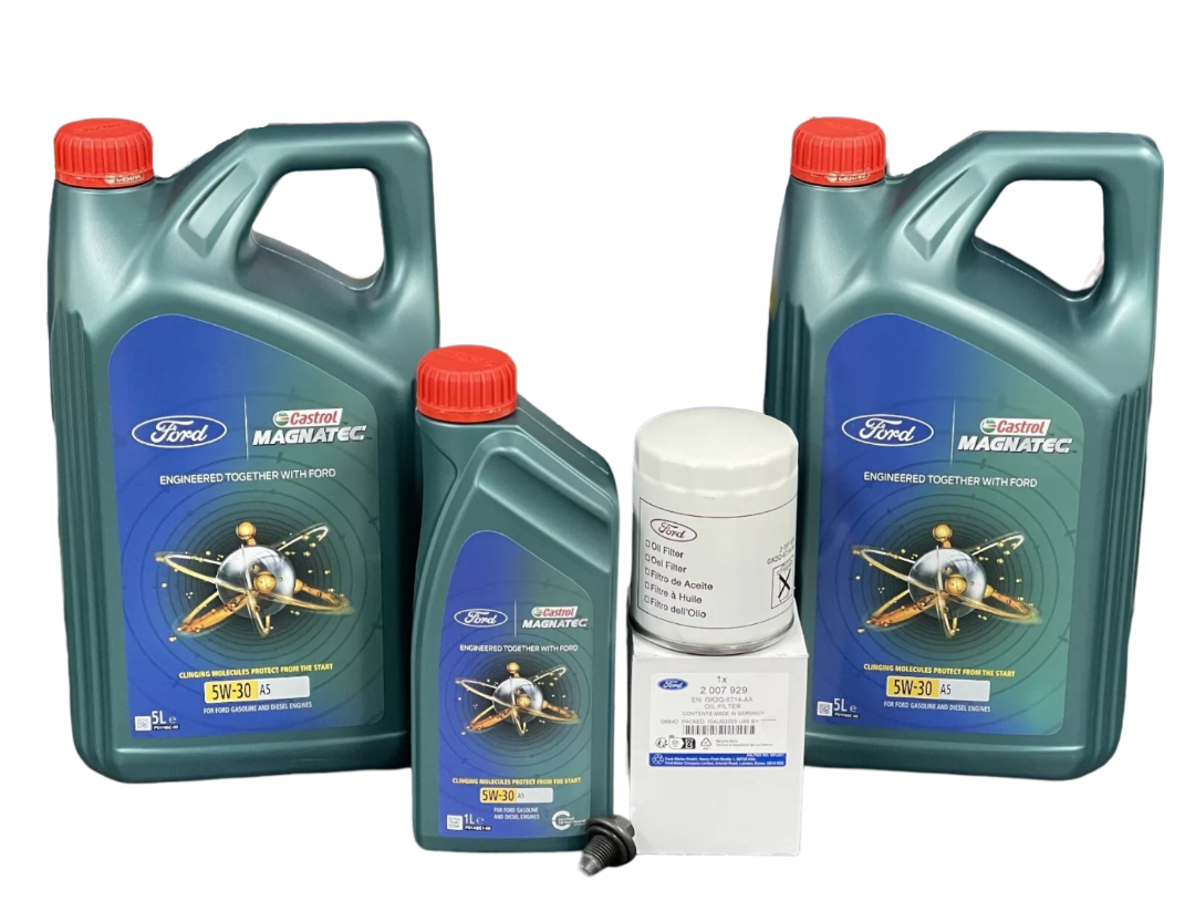 Genuine Ford Transit MK8 2021 2.0 EcoBlue RWD Service Kit 11L OIL 5W-3 ...