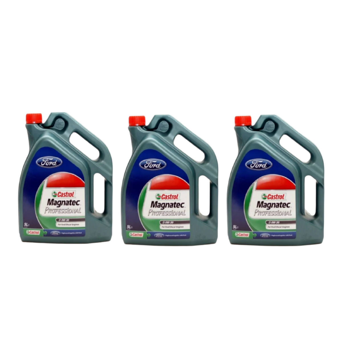 Genuine Ford Castrol 0W30 Oil 15 LITREs Magnatec Professional 1343831 ...