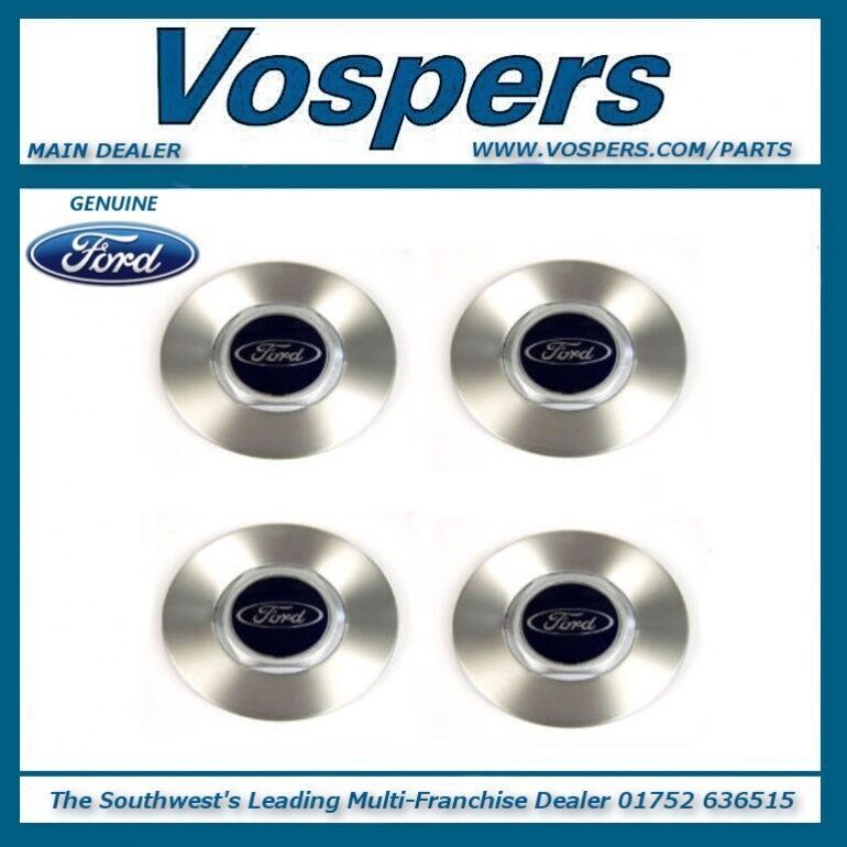 Genuine Ford Fiesta ST150 2004 - 2012 Alloy Wheel Centre Caps x4 13338 ...