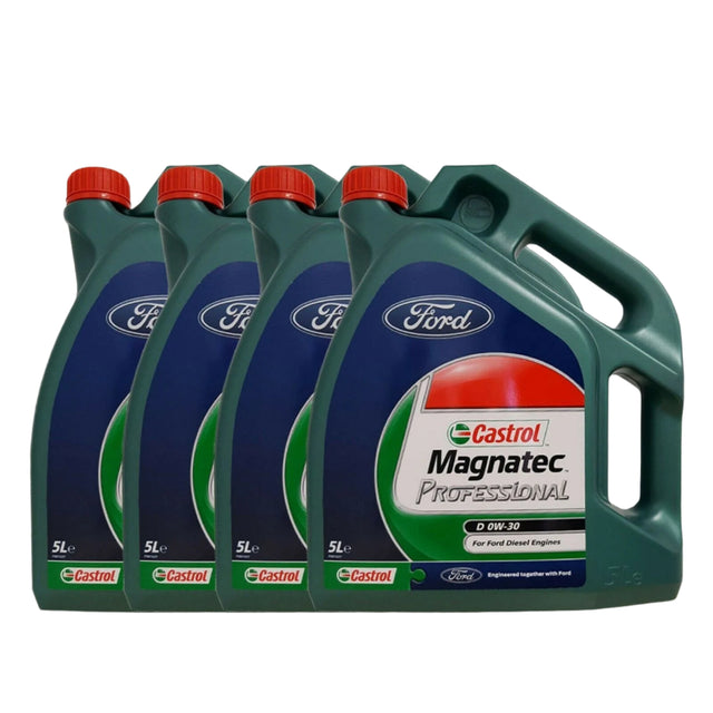Genuine Ford Castrol 0W30 Oil 20 LITRE Magnatec Professional 1343831 N ...