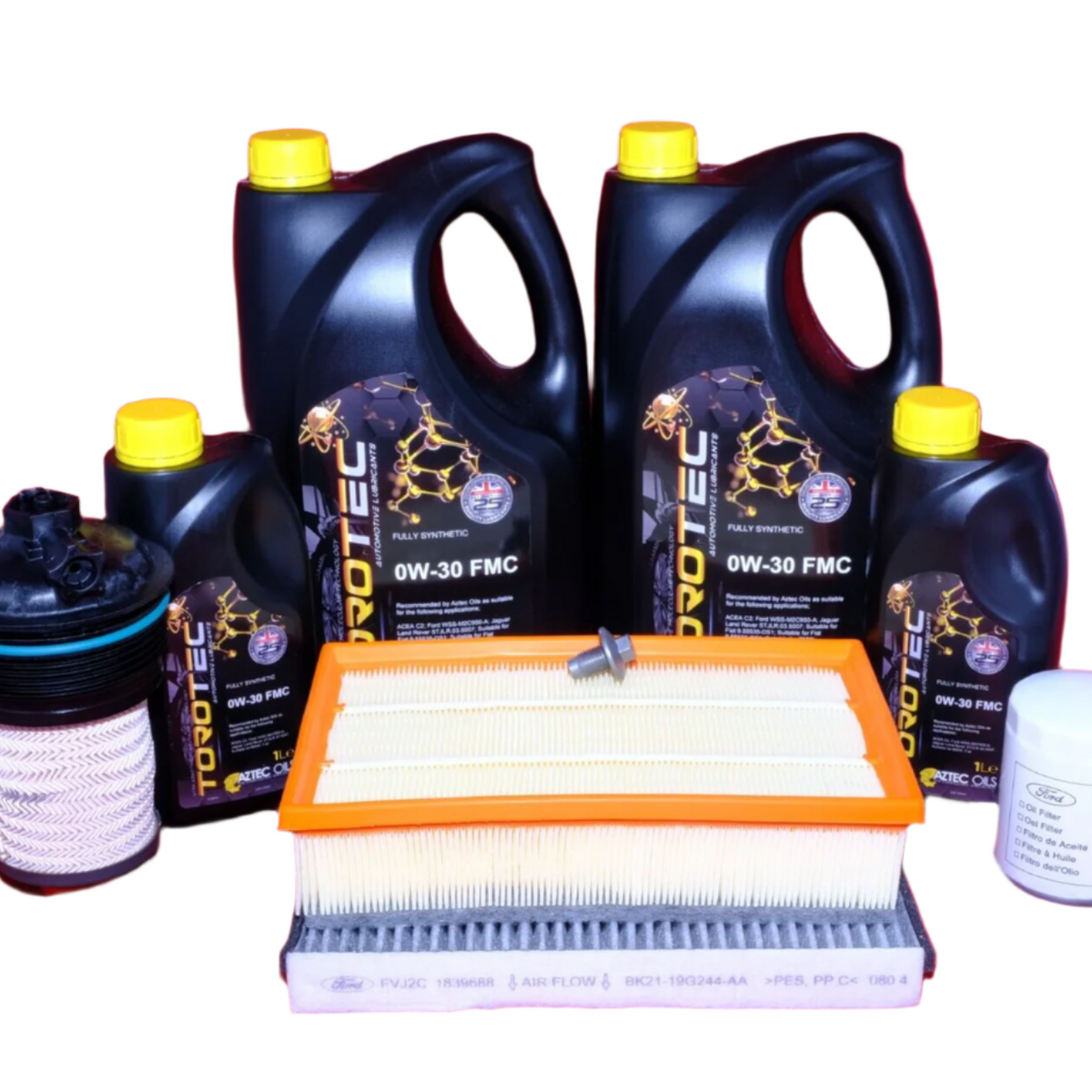 Ford Transit 2014 2.0L Ecoblue Full Service Kit Inc OEM 0W30 Oil ...