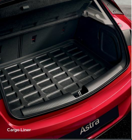 Genuine Vauxhall Astra 2016-Onwards Hatch Back Boot Liner 13420103 ...
