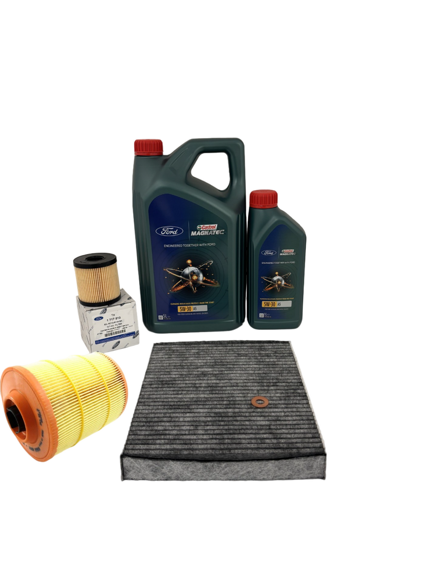 Genuine Ford S-Max / Galaxy & Mondeo 2.2 TDCi Service Kit Inc Castrol ...
