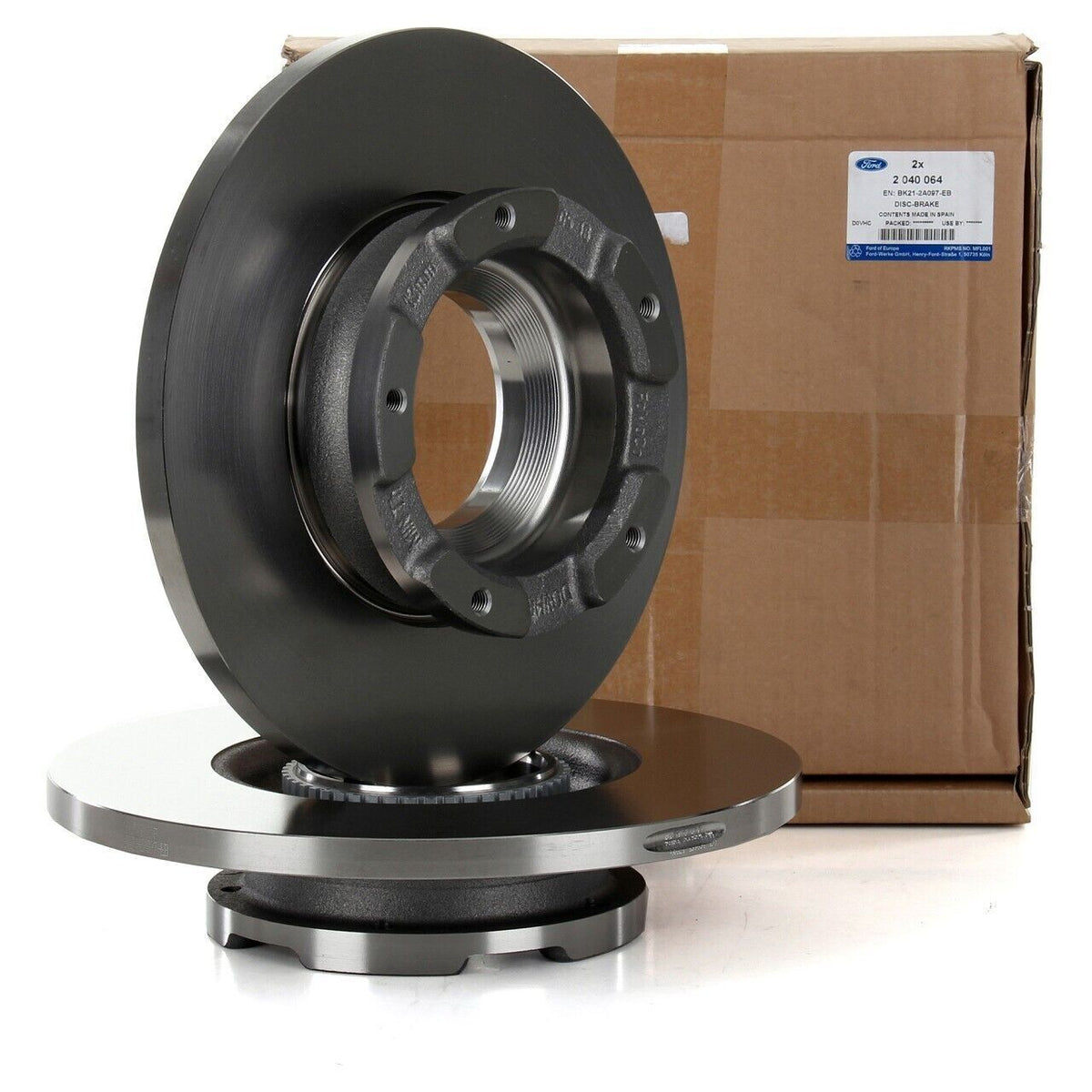 Genuine Ford Transit 2012-On Rear Brake Discs 2040064 New! – Home of ...