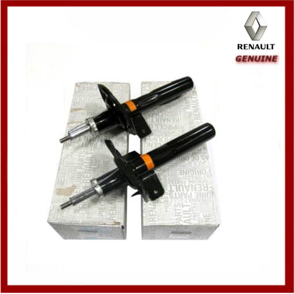Genuine Renault Clio MK4 RS 200 Front Shock Absorbers Pair. New ...