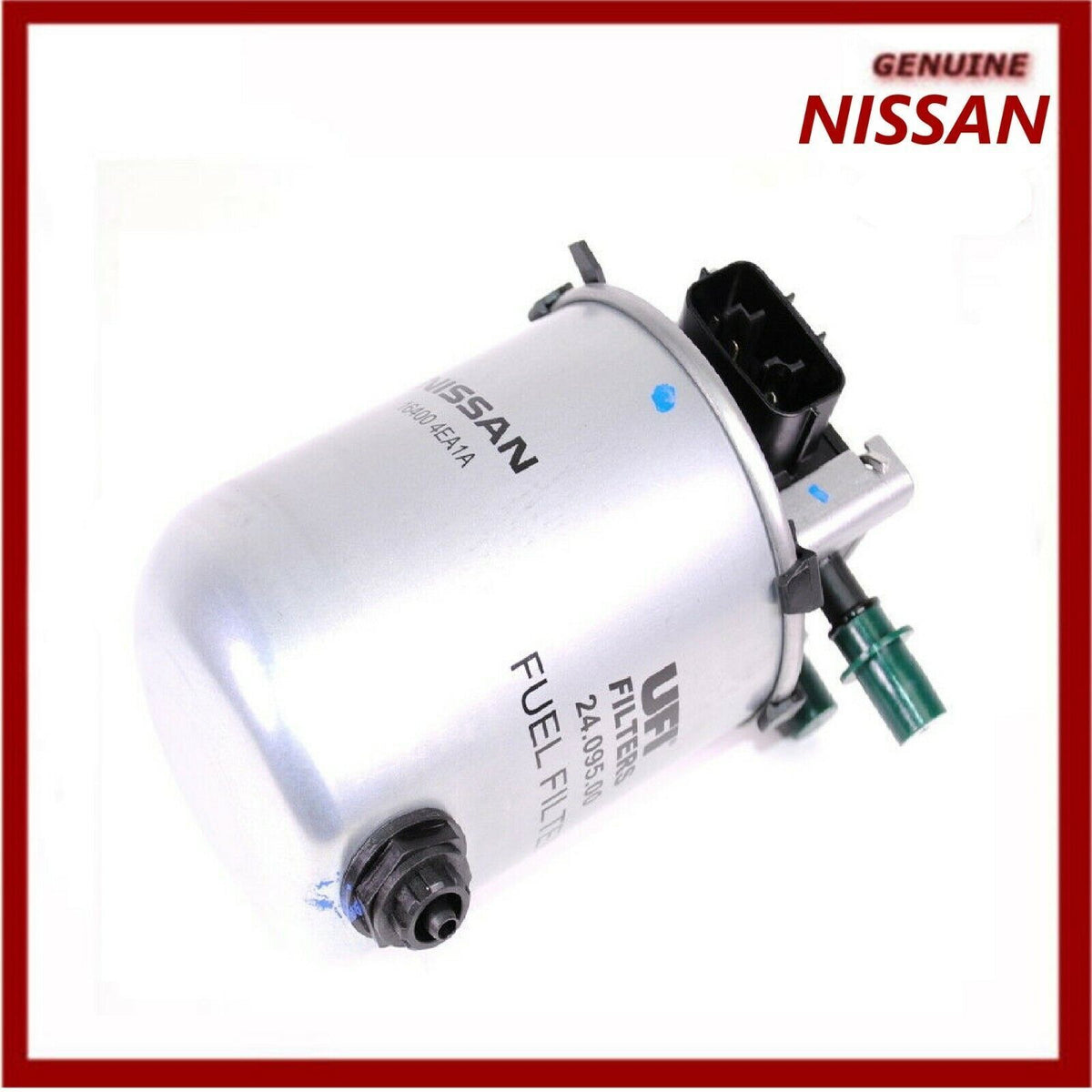 Genuine Nissan Qashqai J11 Diesel Fuel Filter 1.5 1.6 DCI R9M K9K 1640 ...