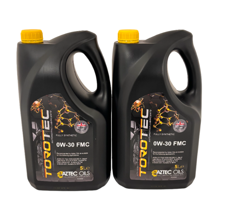 Aztec Oil 0W-30 FMC Low Saps C2 Torotec Engine Oil - 10 Litres Ford WS ...
